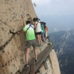 How to Visit Huashan Mountain and Walk China's Plank Road - ASocialNomad