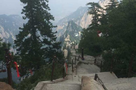 How to Visit Huashan Mountain and Walk China's Plank Road - ASocialNomad