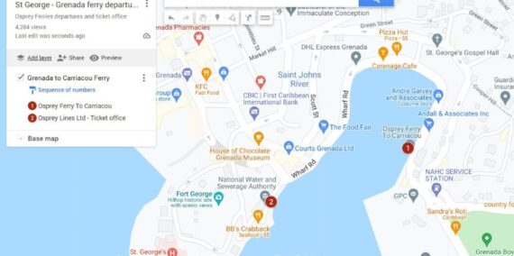 How to Take the Ferry from Grenada to Carriacou 2024 - ASocialNomad