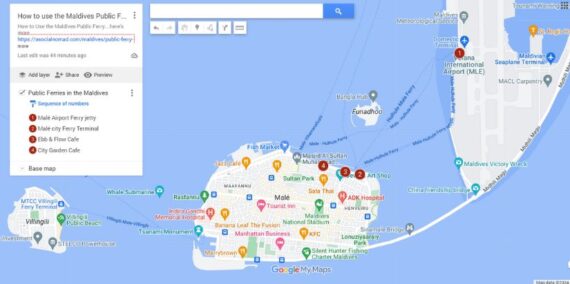 How to Use the Maldives Public Ferry [Maldives Transport] ASocialNomad